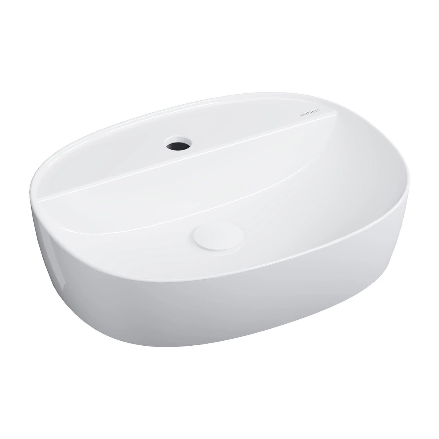 ATLANTA Countertop basin, 51 x 39 cm (ATLANTA505BP) | OMNIRES