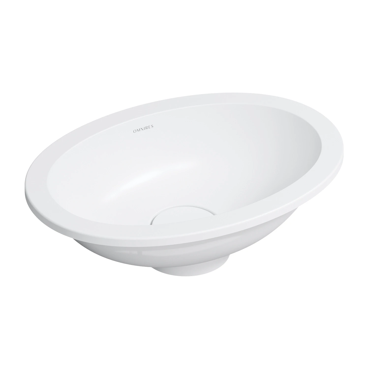 SHELL M+ Undercounter basin, 38 x 25 cm (SHELL380UPBM) | OMNIRES