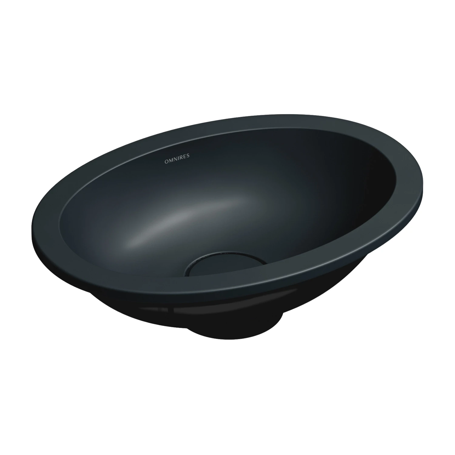 SHELL M+ Undercounter basin, 38 x 25 cm (SHELL380UPBLV) | OMNIRES