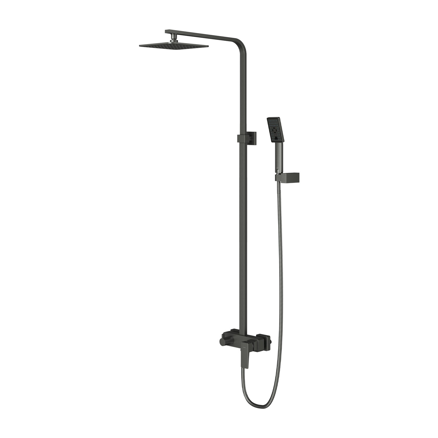 PARMA Shower system for exposed installation (PM7444GR) - OMNIRES