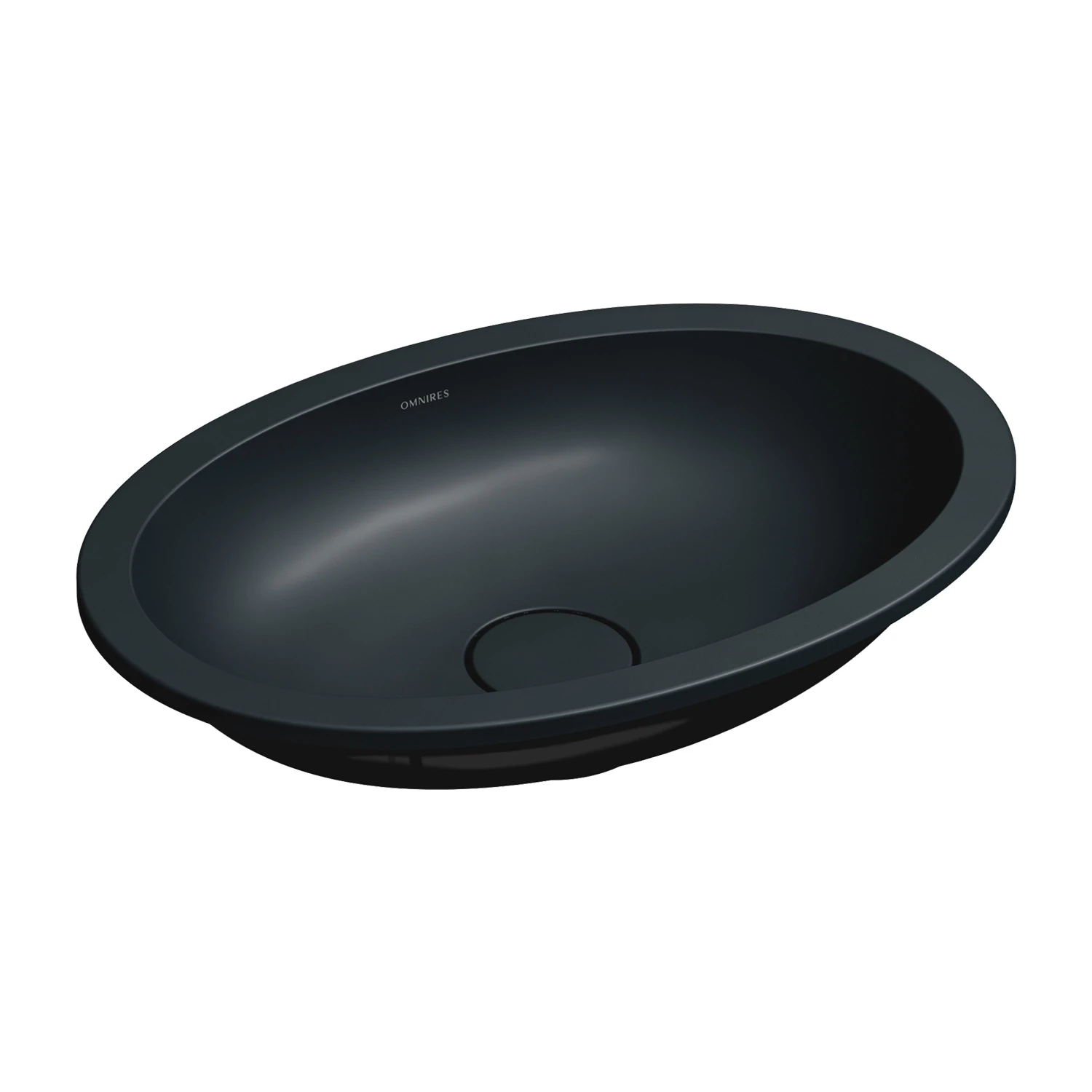 SHELL M+ Undercounter basin, 48 x 31 cm (SHELL480UPBLV) | OMNIRES