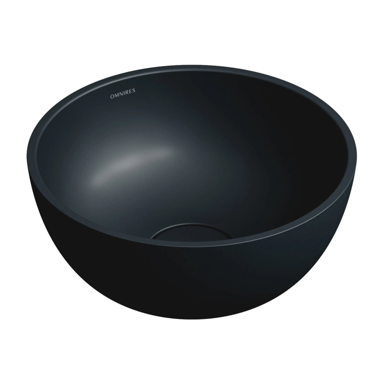SHELL M+ Countertop basin, Ø35 cm (SHELL350UNBLV) | OMNIRES